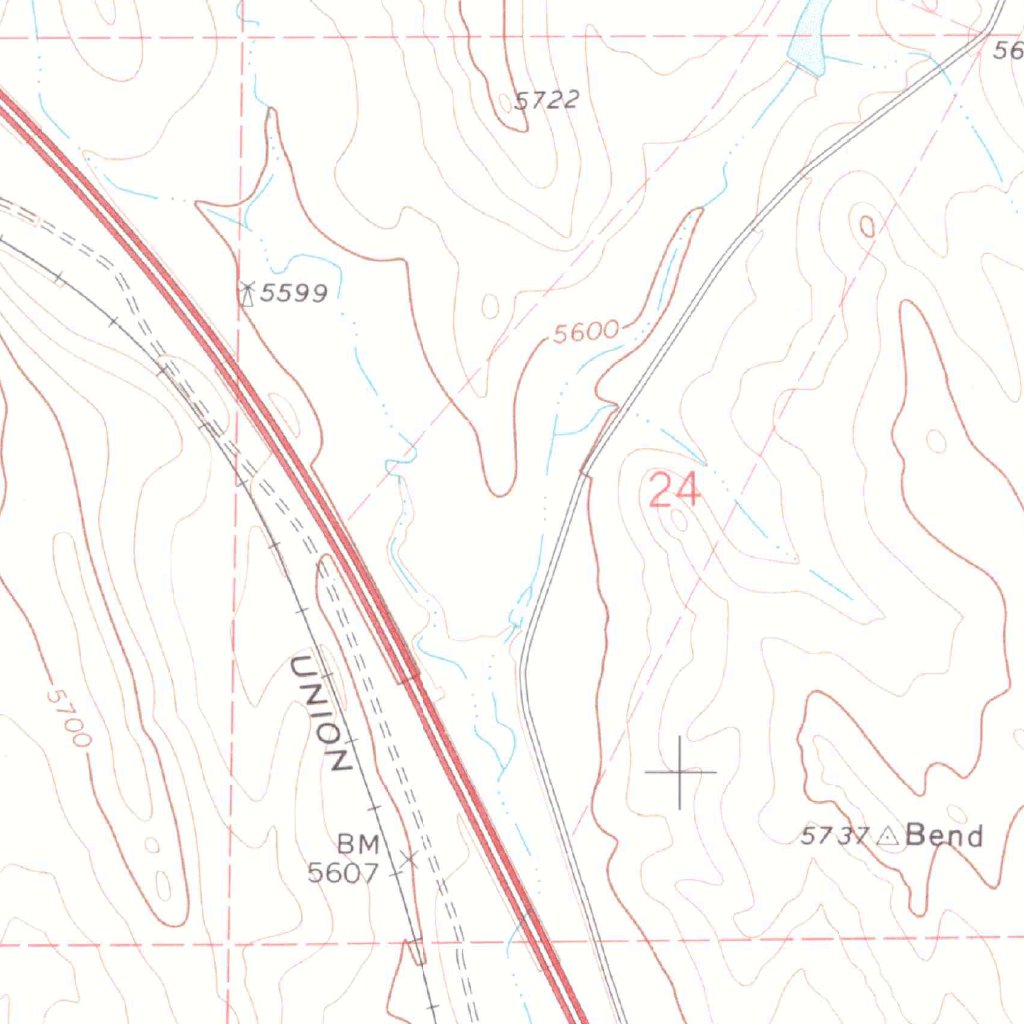 River Bend, CO (1970, 24000-Scale) Map by United States Geological ...