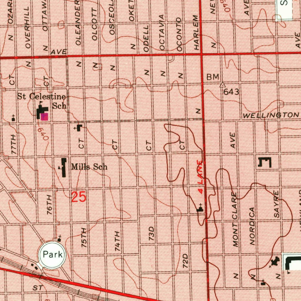 River Forest, IL (1963, 24000-Scale) Map by United States Geological ...
