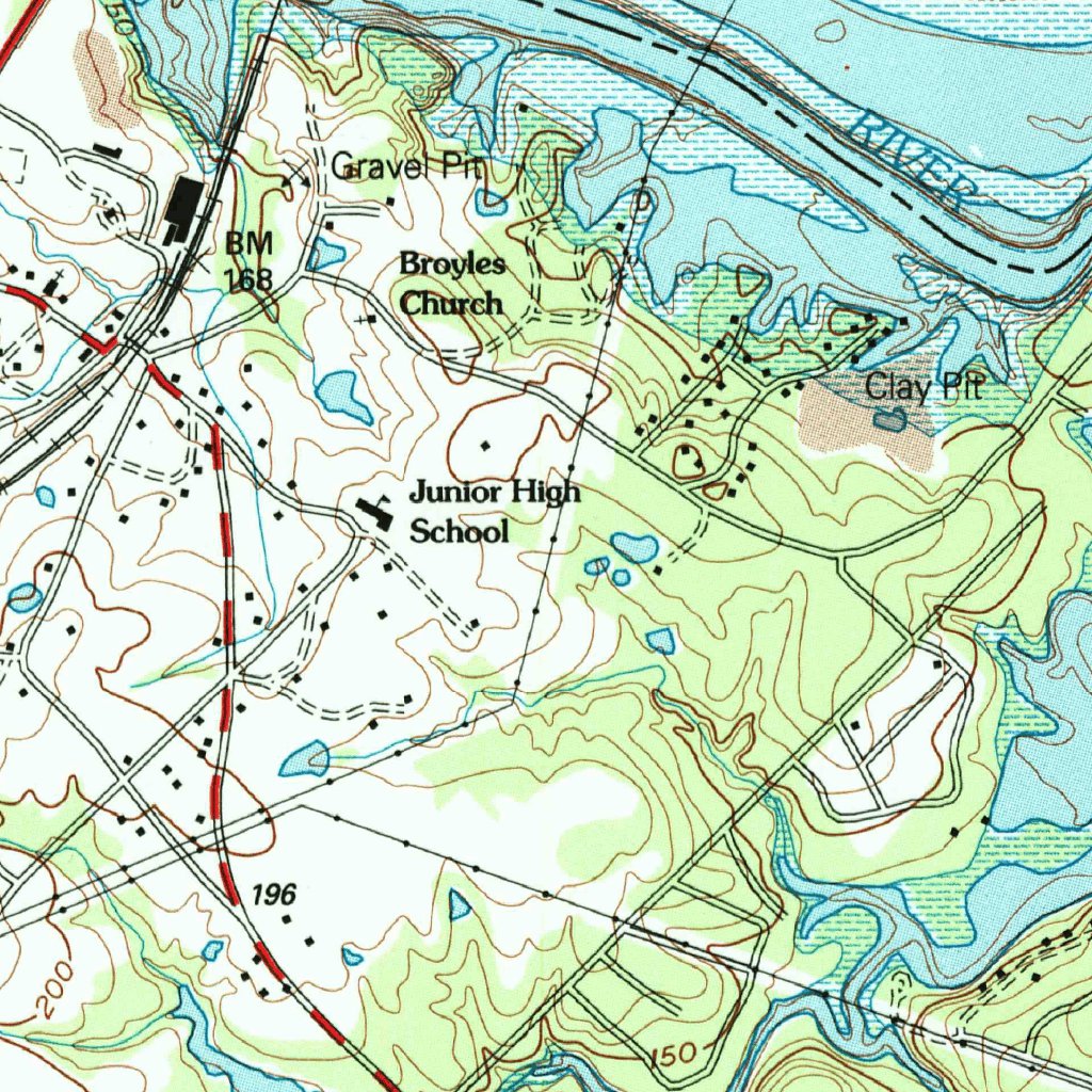 Riverside, TX (1997, 24000-Scale) Map by United States Geological ...