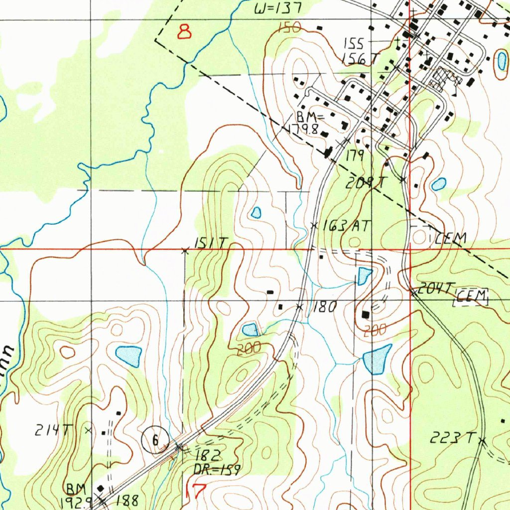 Robeline, LA (1988, 24000-Scale) Map by United States Geological Survey ...