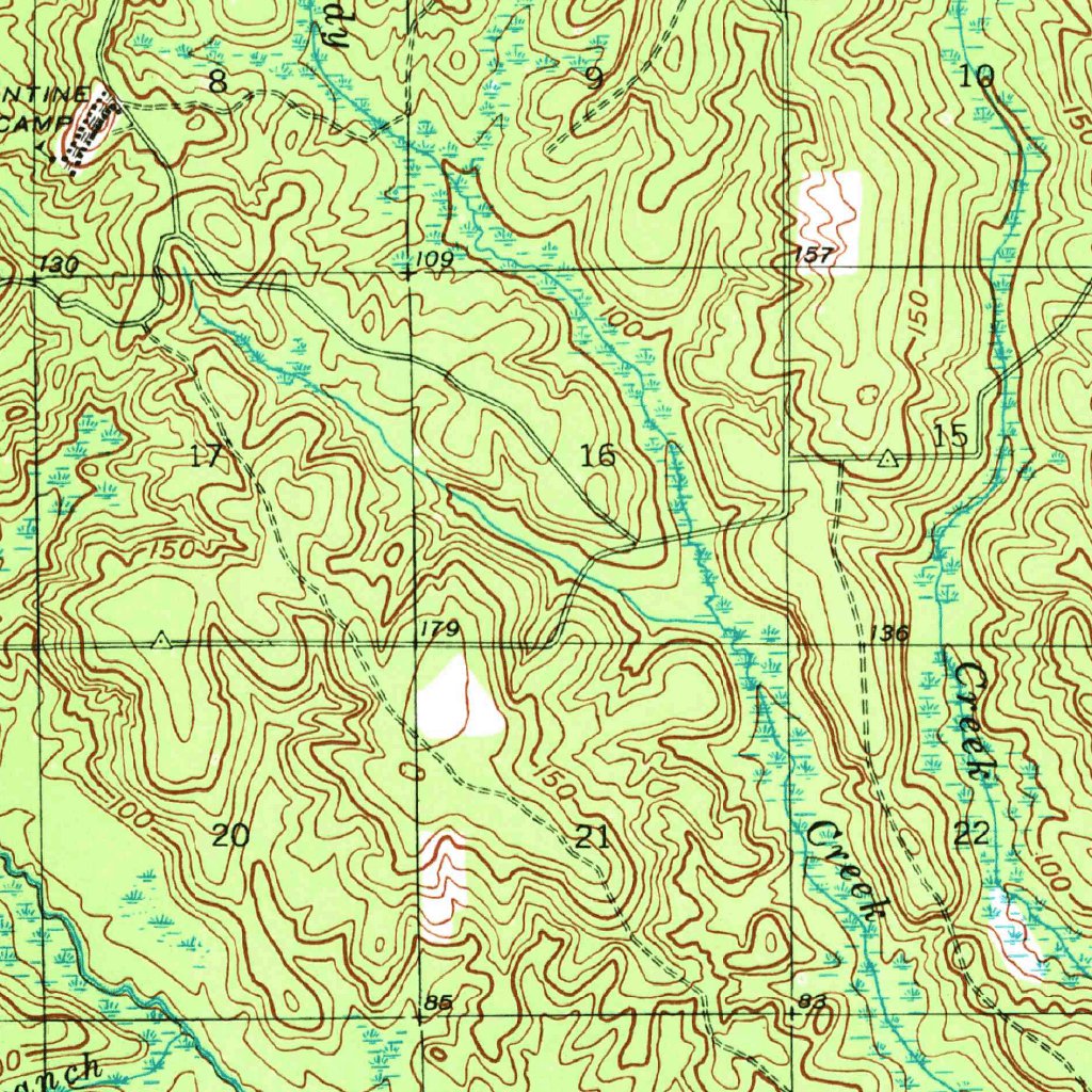 Robertsdale, AL-FL (1941, 62500-Scale) Map by United States Geological ...