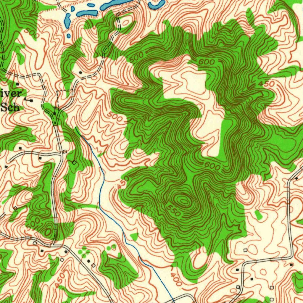 Rochester, KY (1953, 24000-Scale) Map by United States Geological ...