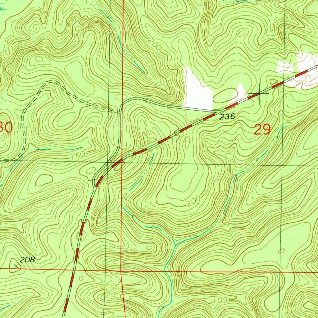 Rock Bluff, FL (1982, 24000-Scale) Map by United States Geological ...