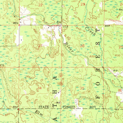 Rock, MI (1958, 62500-Scale) Map by United States Geological Survey ...