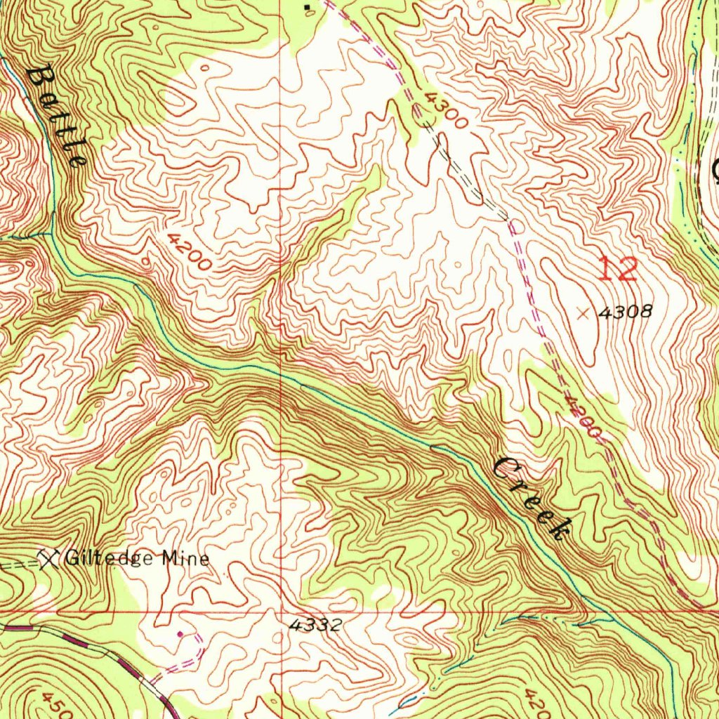 Rockerville, SD (1954, 24000-Scale) Map by United States Geological ...