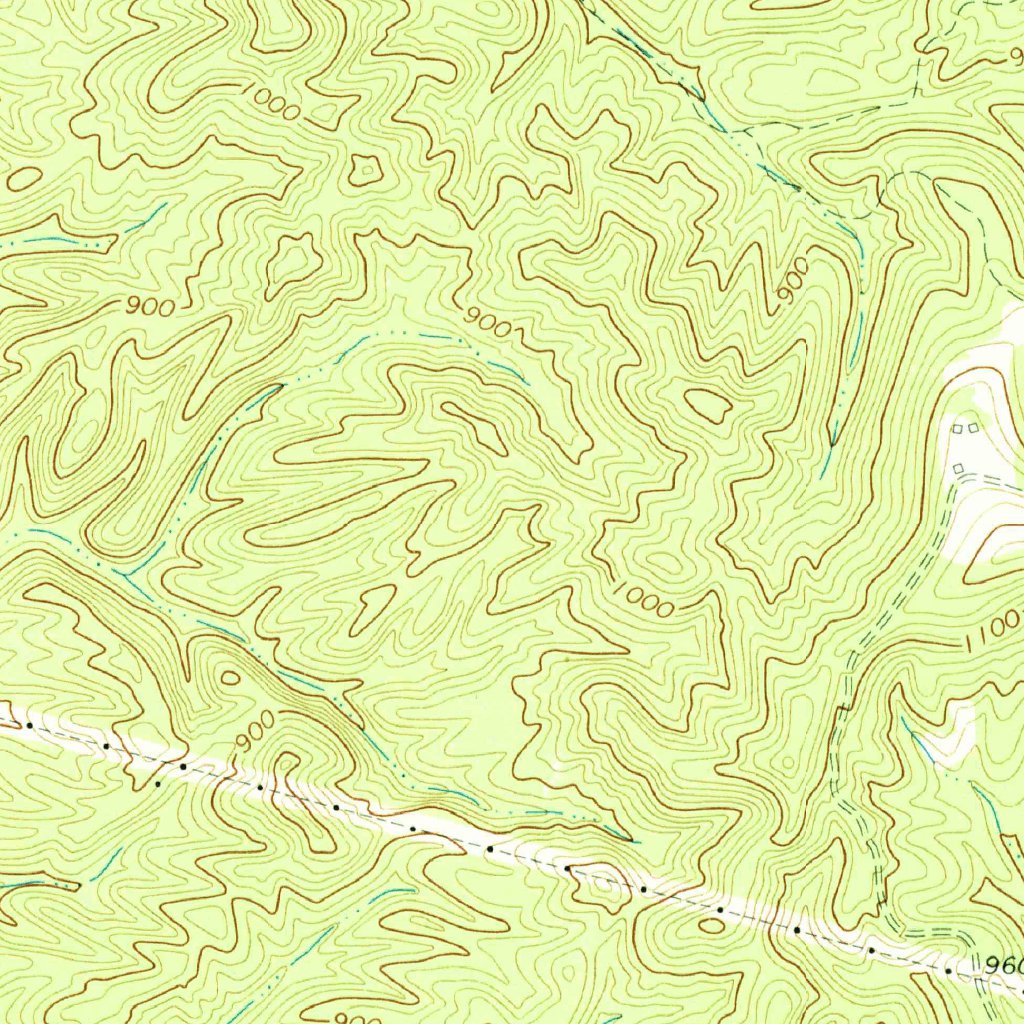 Rockmart North, GA (1968, 24000-Scale) Map by United States Geological ...
