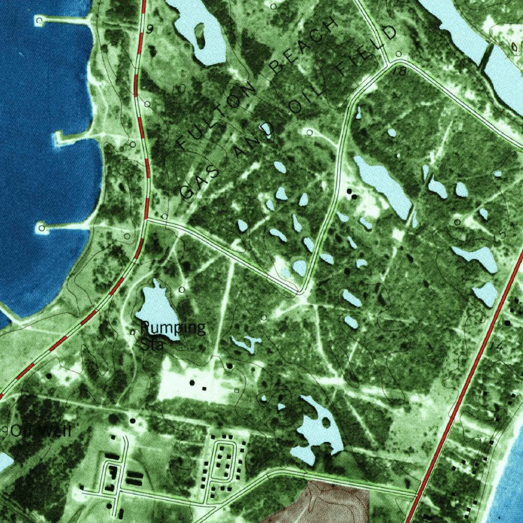 Rockport, TX (1979, 24000-Scale) Map by United States Geological Survey ...