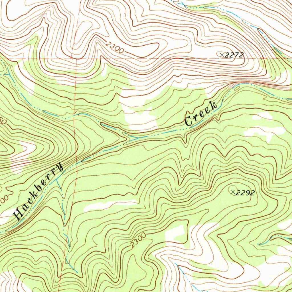Rocksprings, TX (1971, 24000-Scale) Map by United States Geological ...