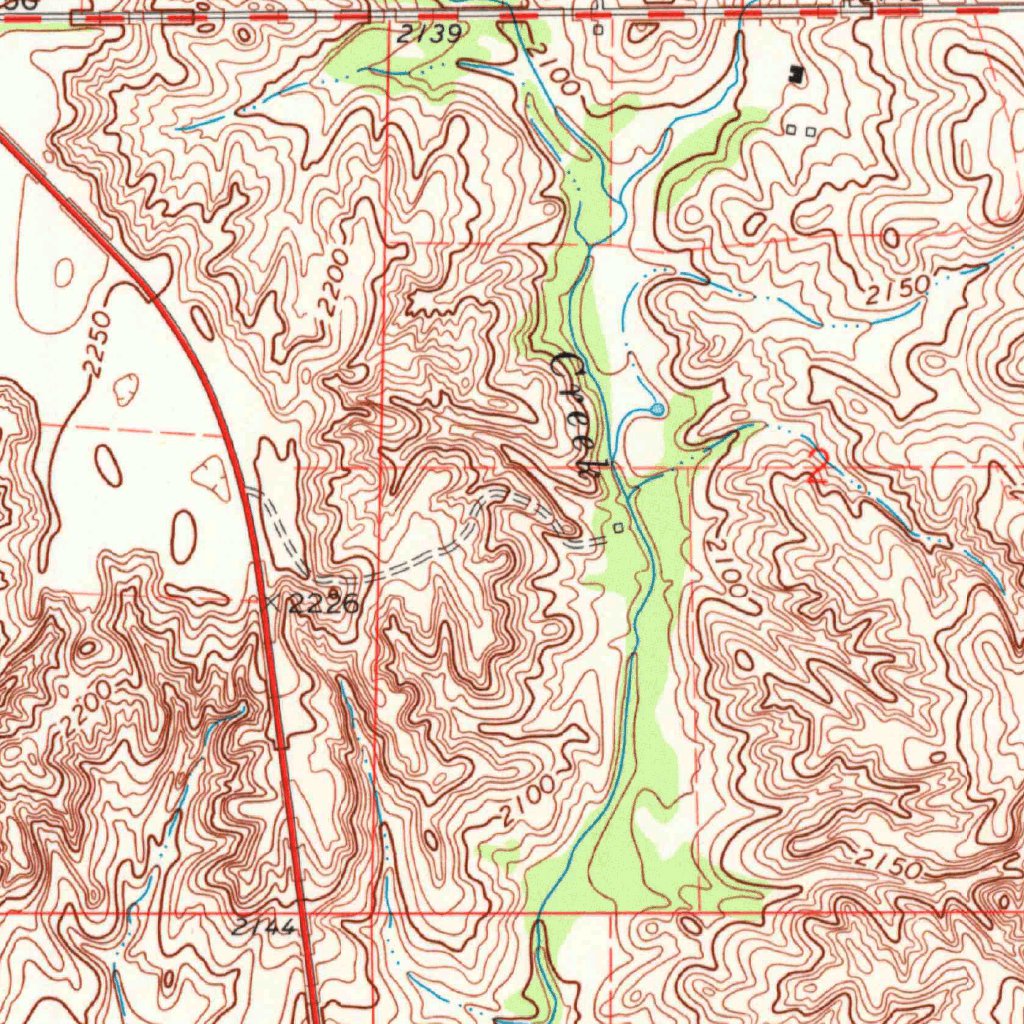 Roll NW, OK (1965, 24000-Scale) Map by United States Geological Survey ...