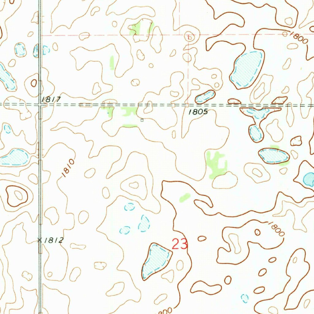Rolla NE, ND (1969, 24000-Scale) Map by United States Geological Survey ...