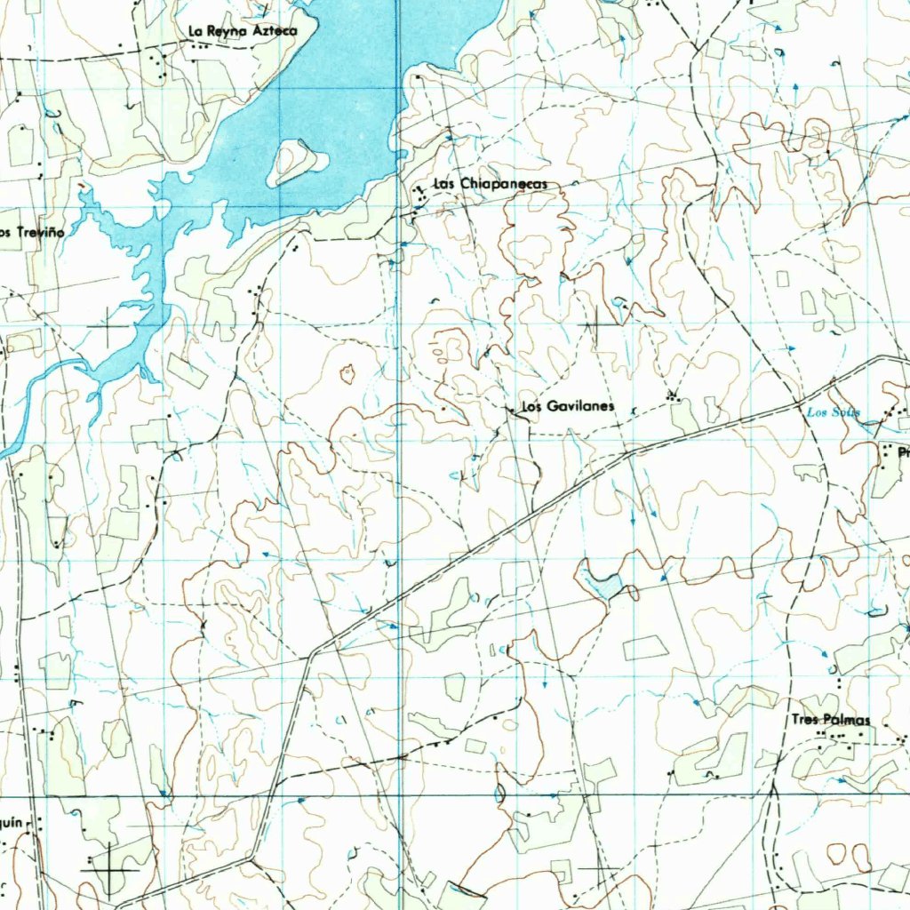 Roma-Los Saenz, TX (1985, 100000-Scale) Map by United States Geological ...