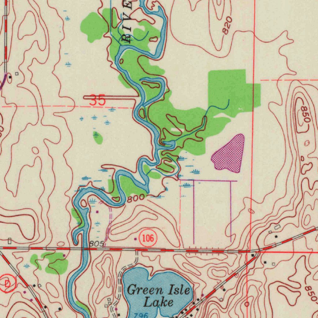 Rome, WI (1960, 24000-Scale) Map by United States Geological Survey ...