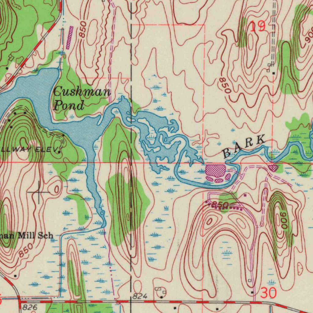 Rome, WI (1960, 24000-Scale) Map by United States Geological Survey ...