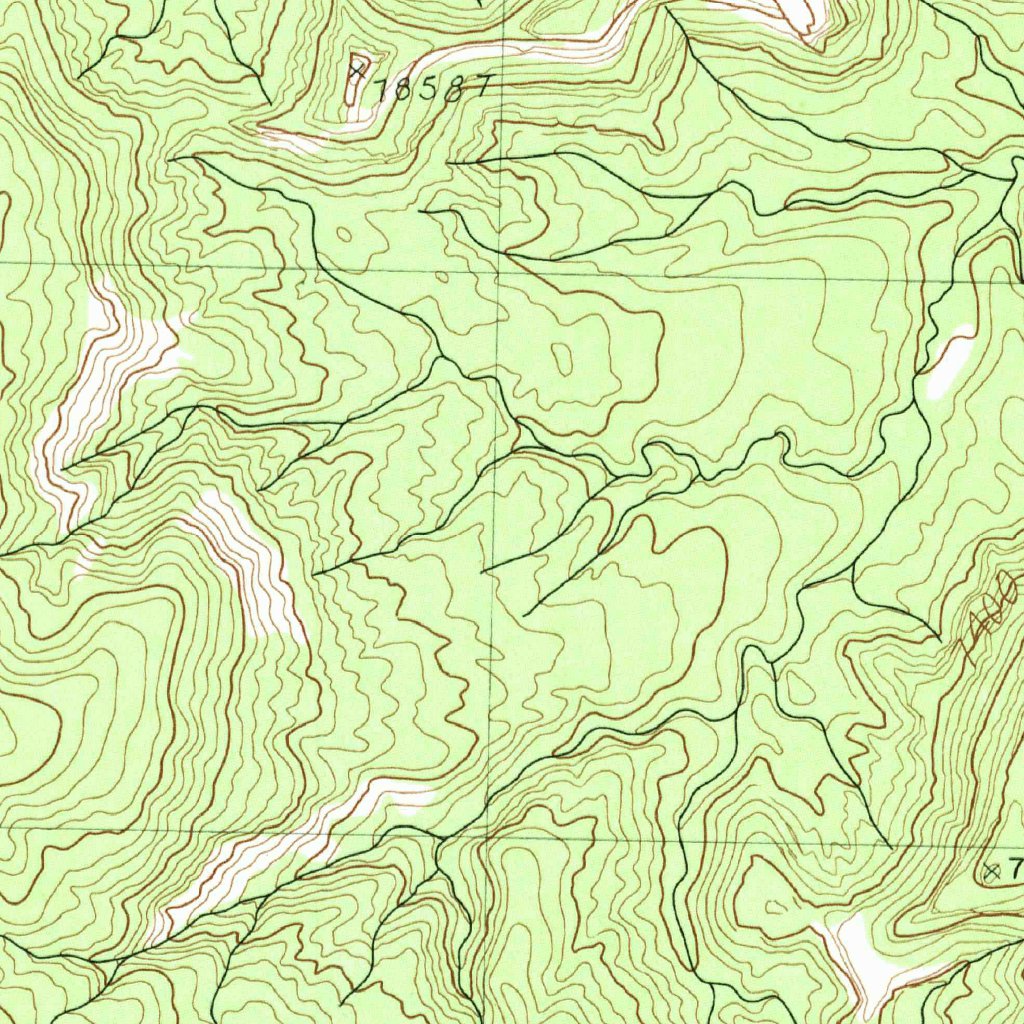 Roof Butte, AZ-NM (1982, 24000-Scale) Map by United States Geological ...