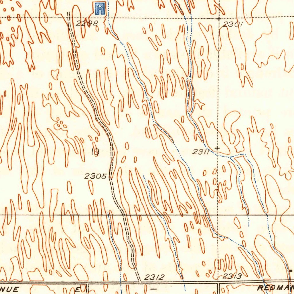 Roosevelt School, CA (1933, 24000-Scale) Map by United States ...