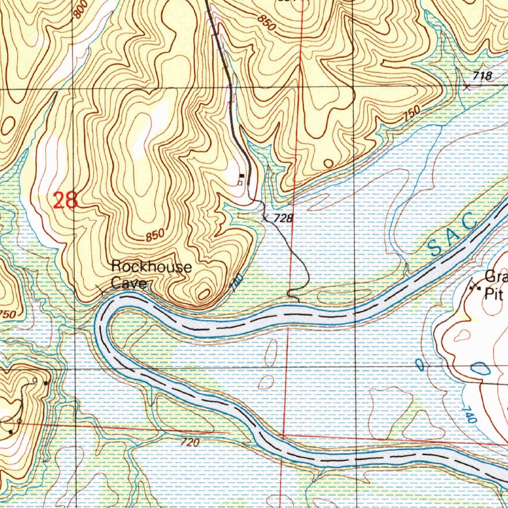 Roscoe, MO (1991, 24000-Scale) Map by United States Geological Survey ...