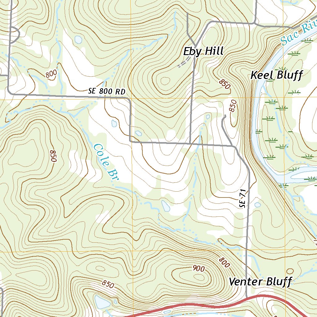 Roscoe, MO (2021, 24000-Scale) Map by United States Geological Survey ...