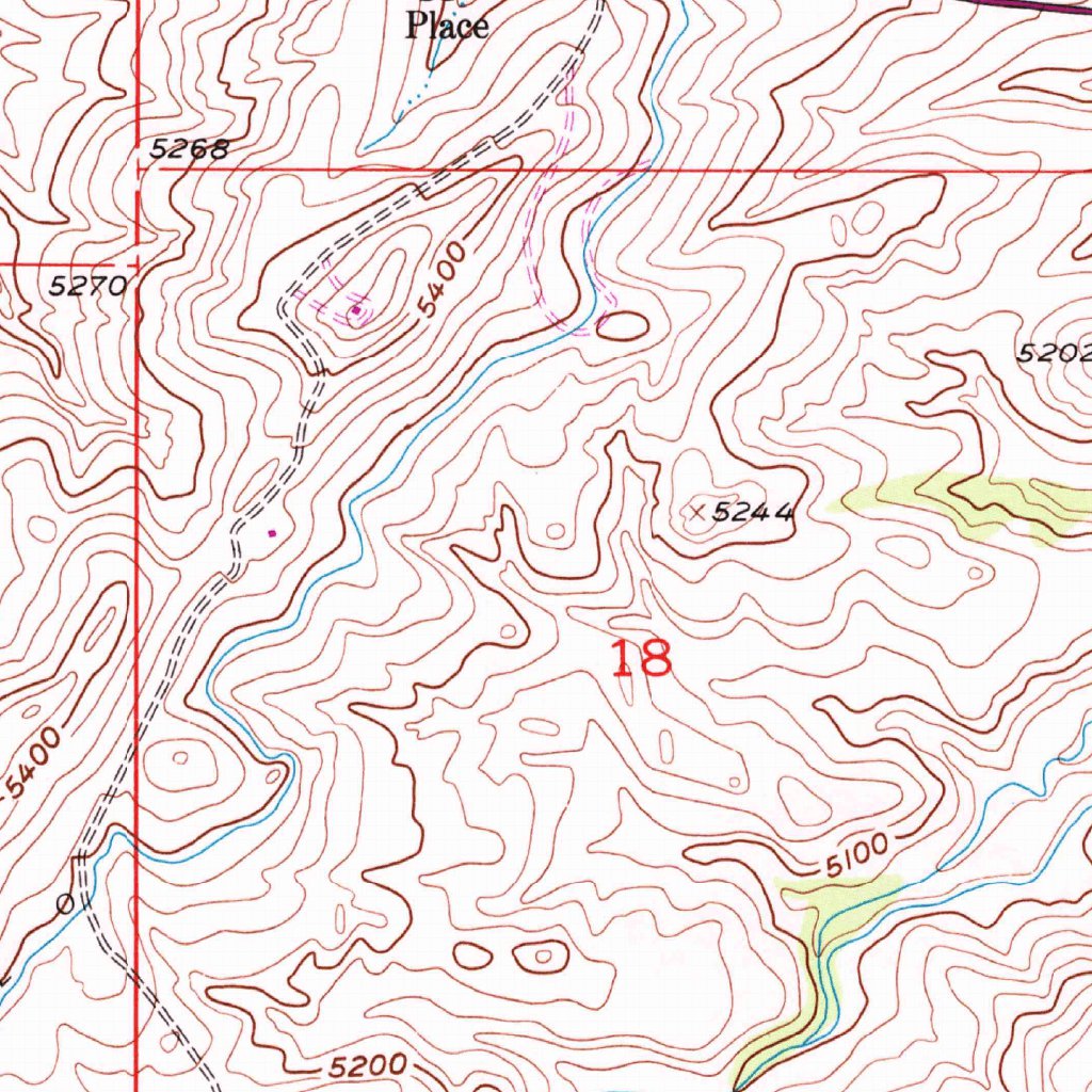 Roscoe, MT (1956, 24000-Scale) Map by United States Geological Survey ...