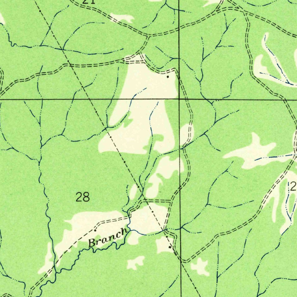 Roseland, LA (1942, 31680-Scale) Map by United States Geological Survey ...