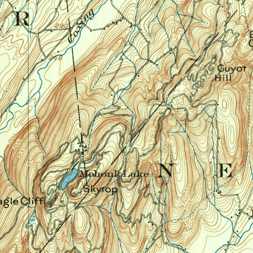 Rosendale, NY (1901, 62500-Scale) Map by United States Geological ...