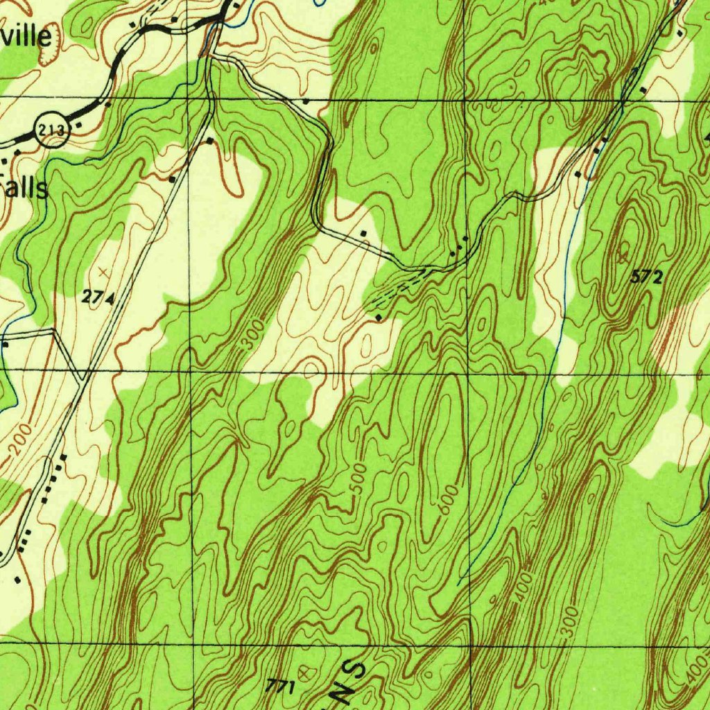Rosendale, NY (1943, 31680-Scale) Map by United States Geological ...