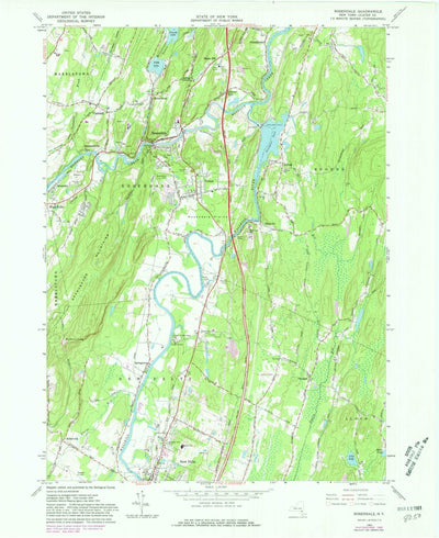 Rosendale, NY (1964, 24000-Scale) Map by United States Geological ...