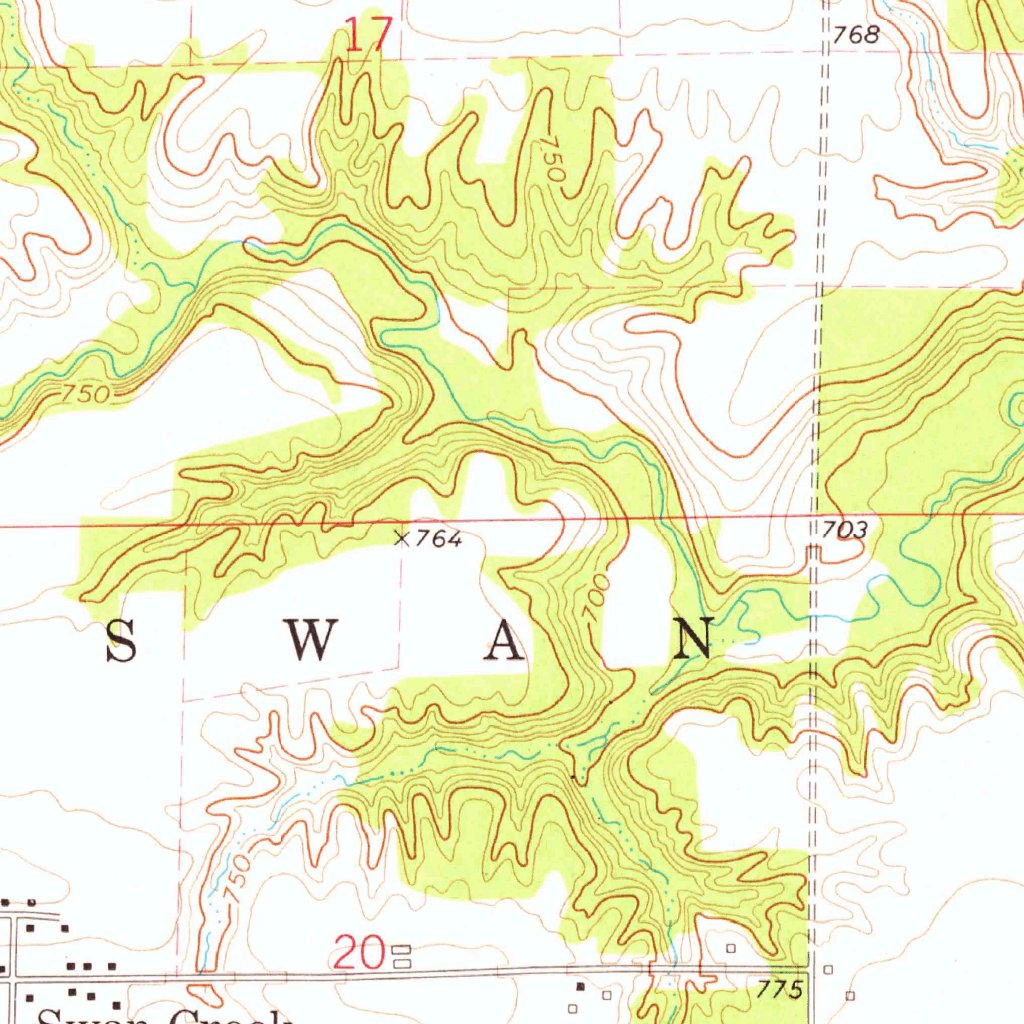 Roseville, IL (1974, 24000-Scale) Map by United States Geological ...