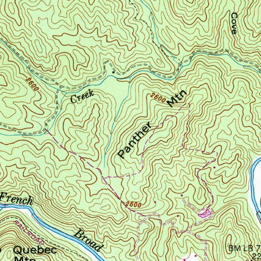 Rosman, NC (1945, 24000-Scale) Map by United States Geological Survey ...