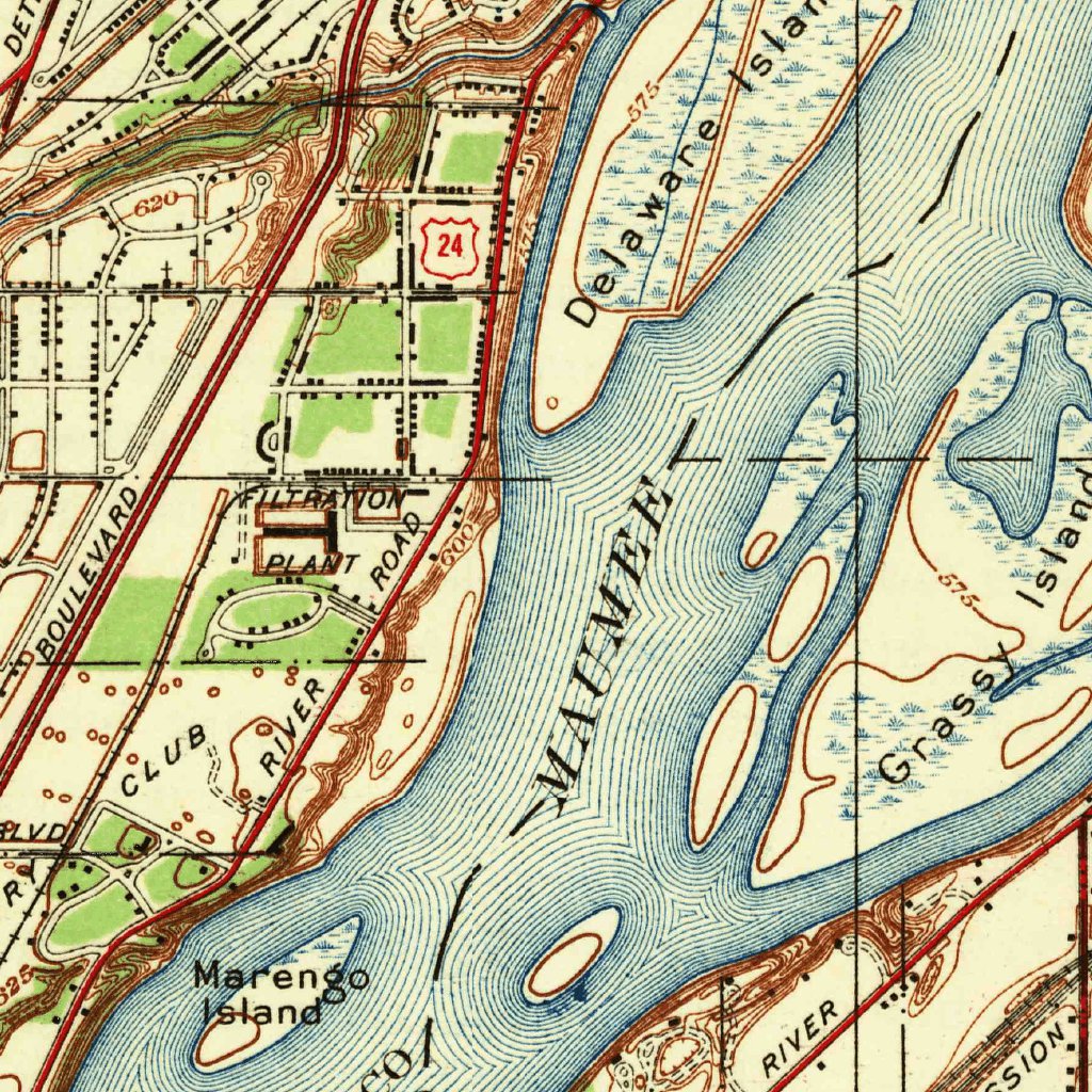 Rossford, OH (1938, 31680-Scale) Map by United States Geological Survey ...