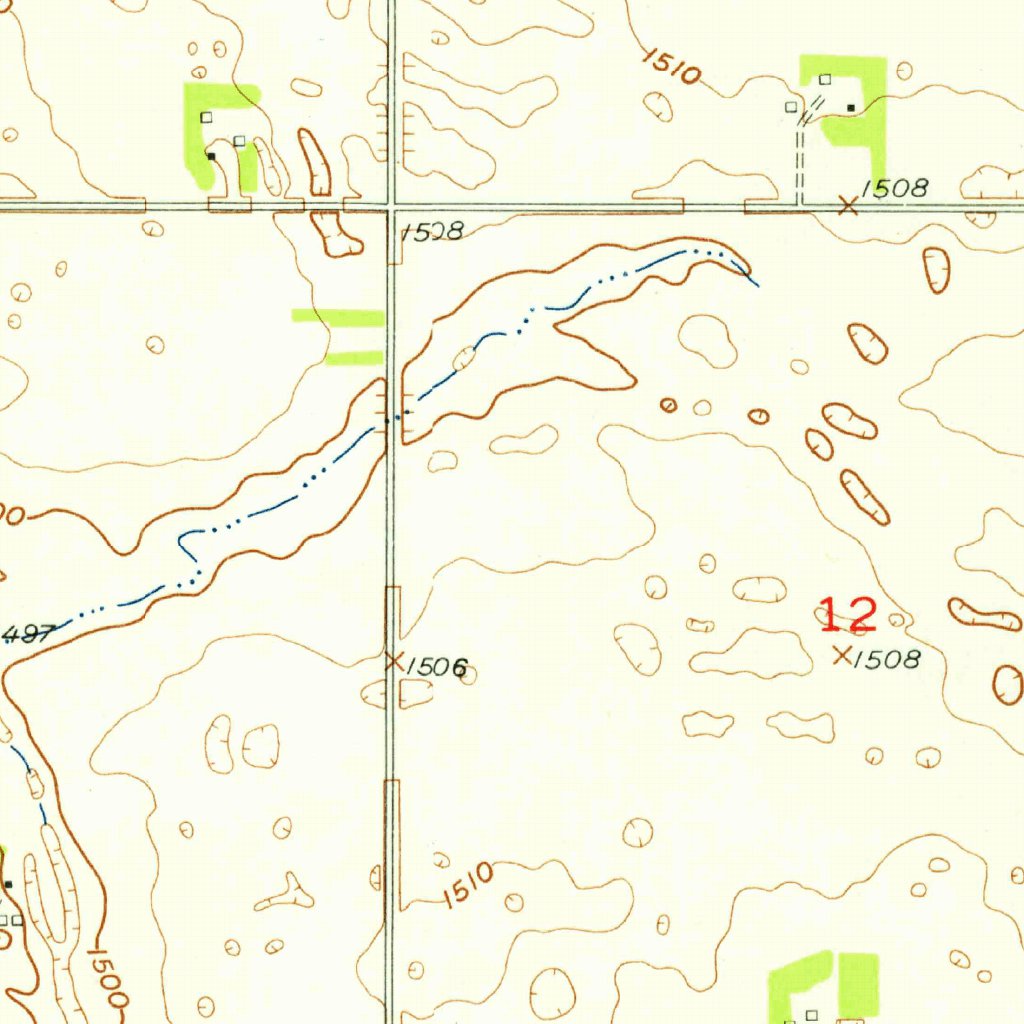 Roth, ND (1954, 24000-Scale) Map by United States Geological Survey ...