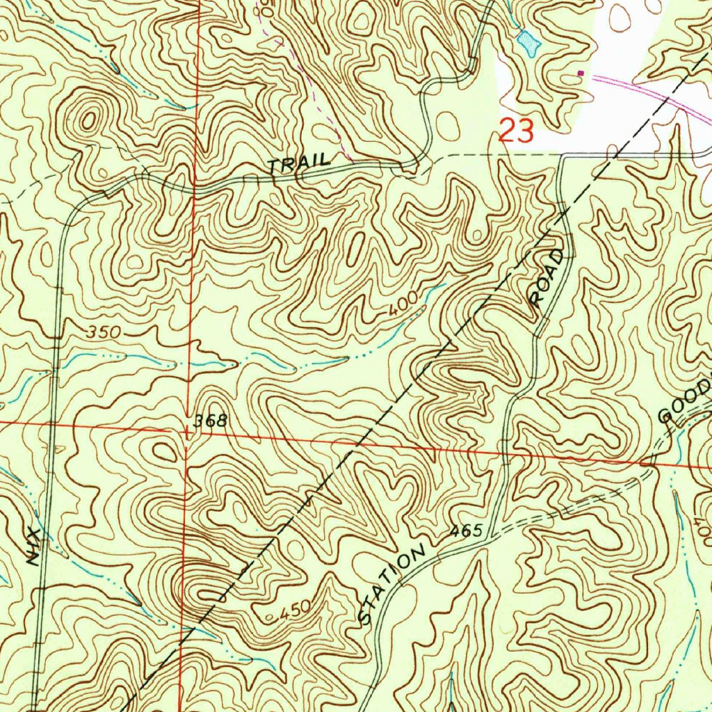 Round Hill, AR (1965, 24000-Scale) Map by United States Geological ...