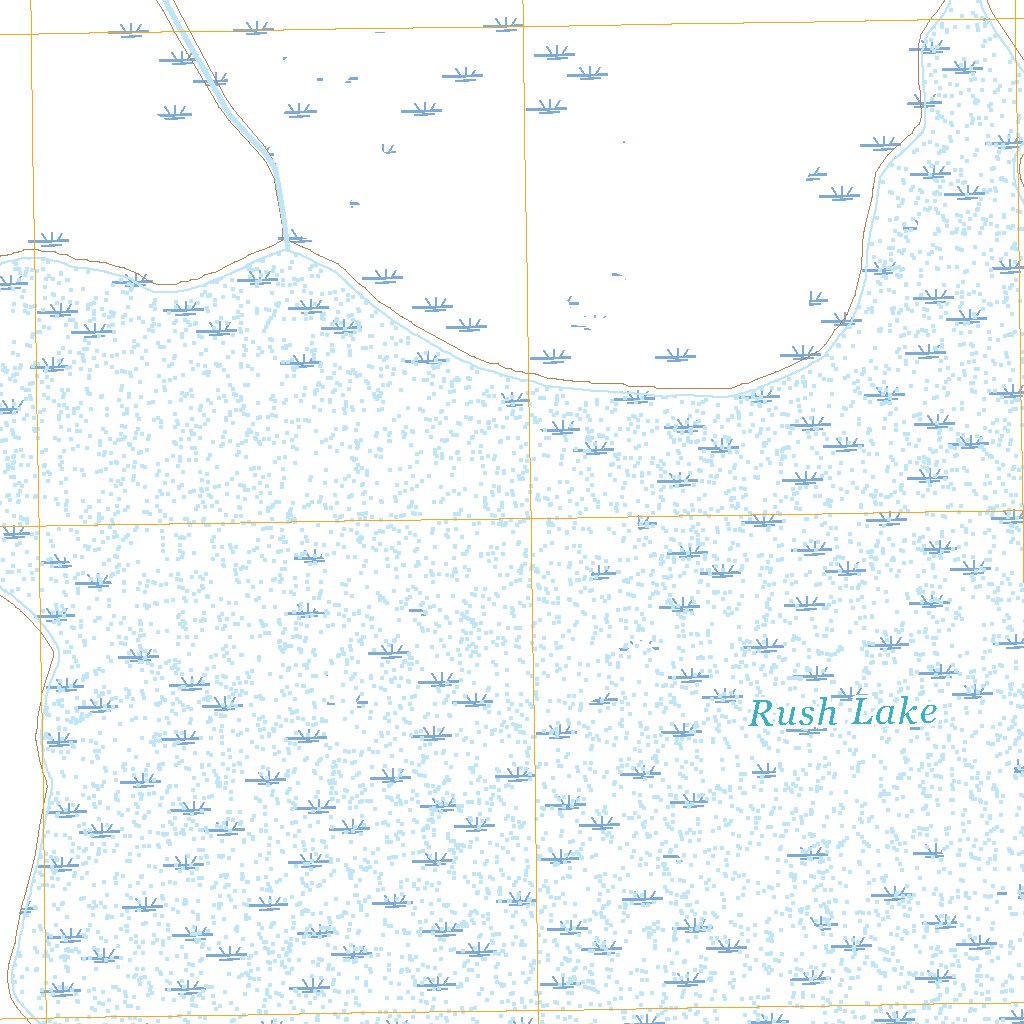 Round Lake, ND (2020, 24000-Scale) Map by United States Geological ...