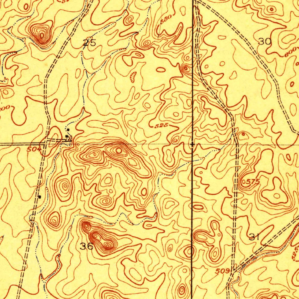 Round Mountain, CA (1922, 31680-Scale) Map by United States Geological ...