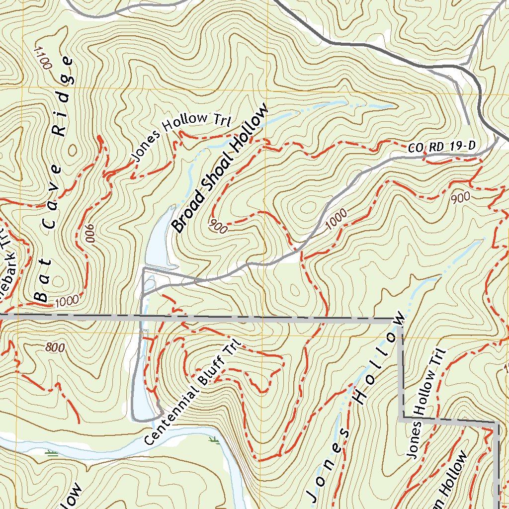Round Spring, MO (2021, 24000-Scale) Map by United States Geological ...