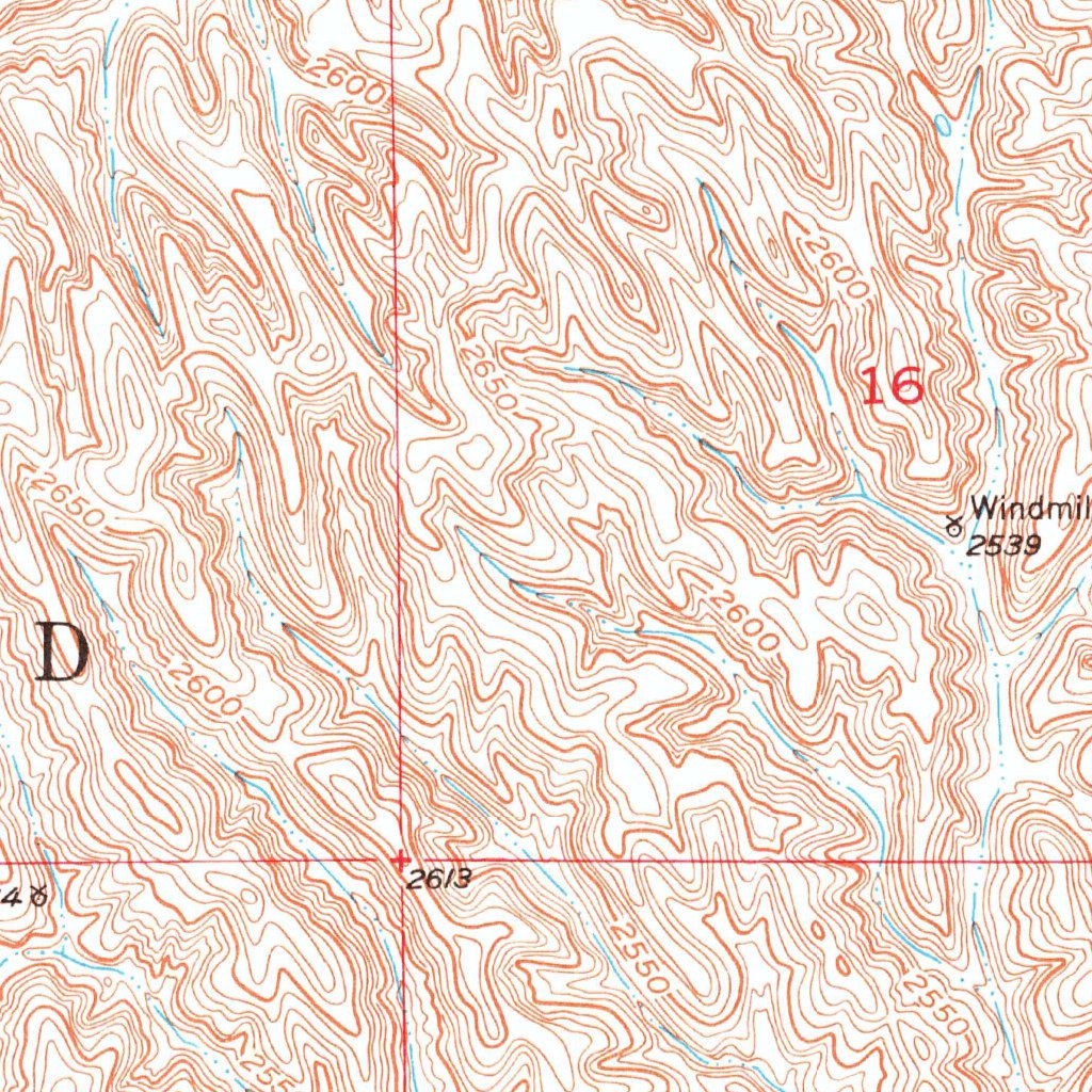 Round Valley, NE (1951, 24000-Scale) Map by United States Geological ...