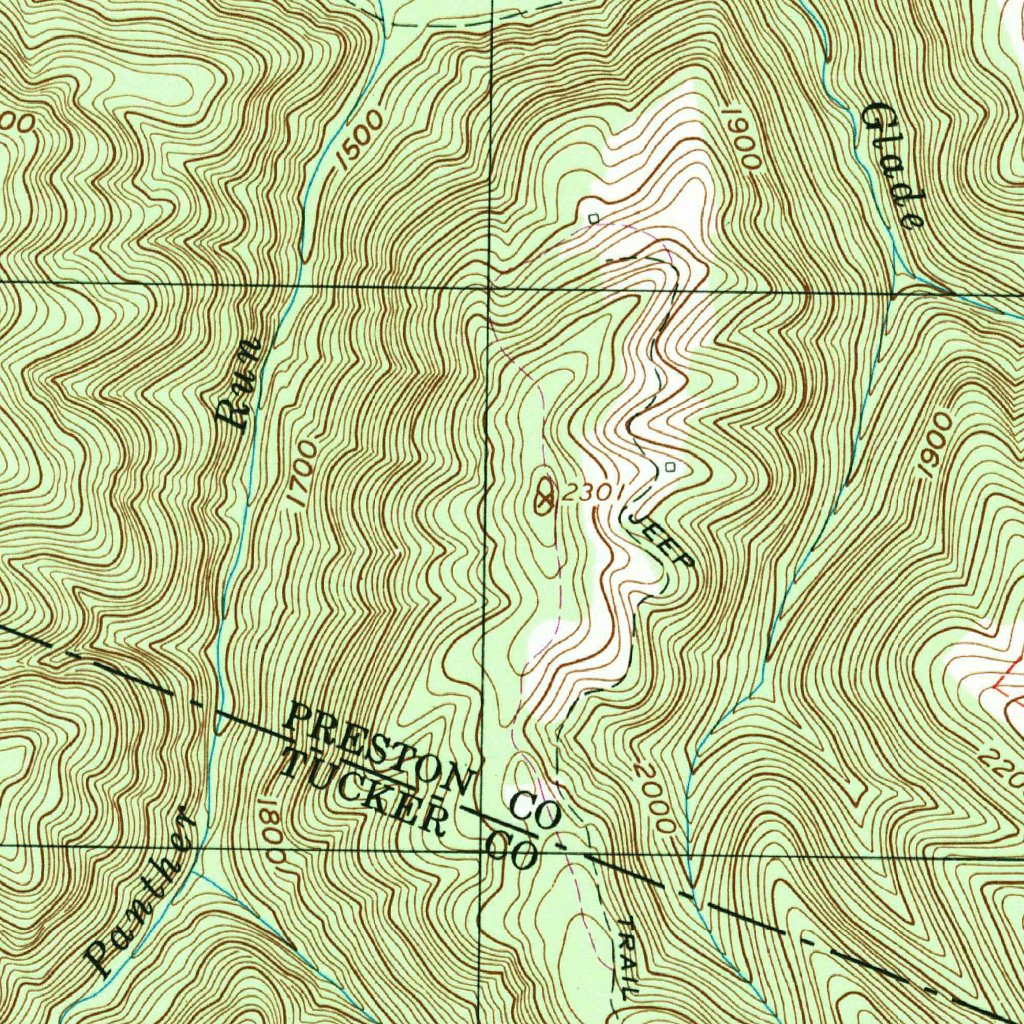 Rowlesburg, WV (1960, 24000-Scale) Map by United States Geological ...