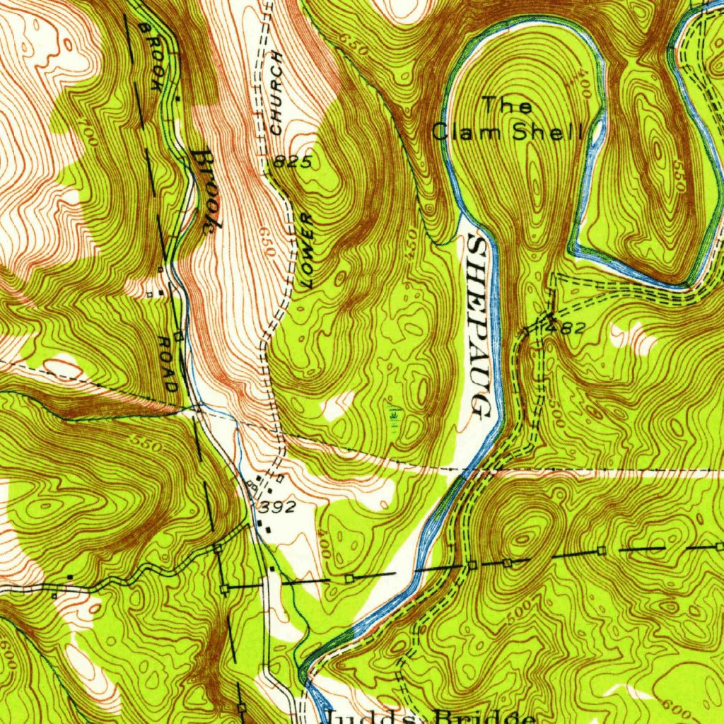Roxbury, CT (1955, 31680-Scale) Map by United States Geological Survey ...