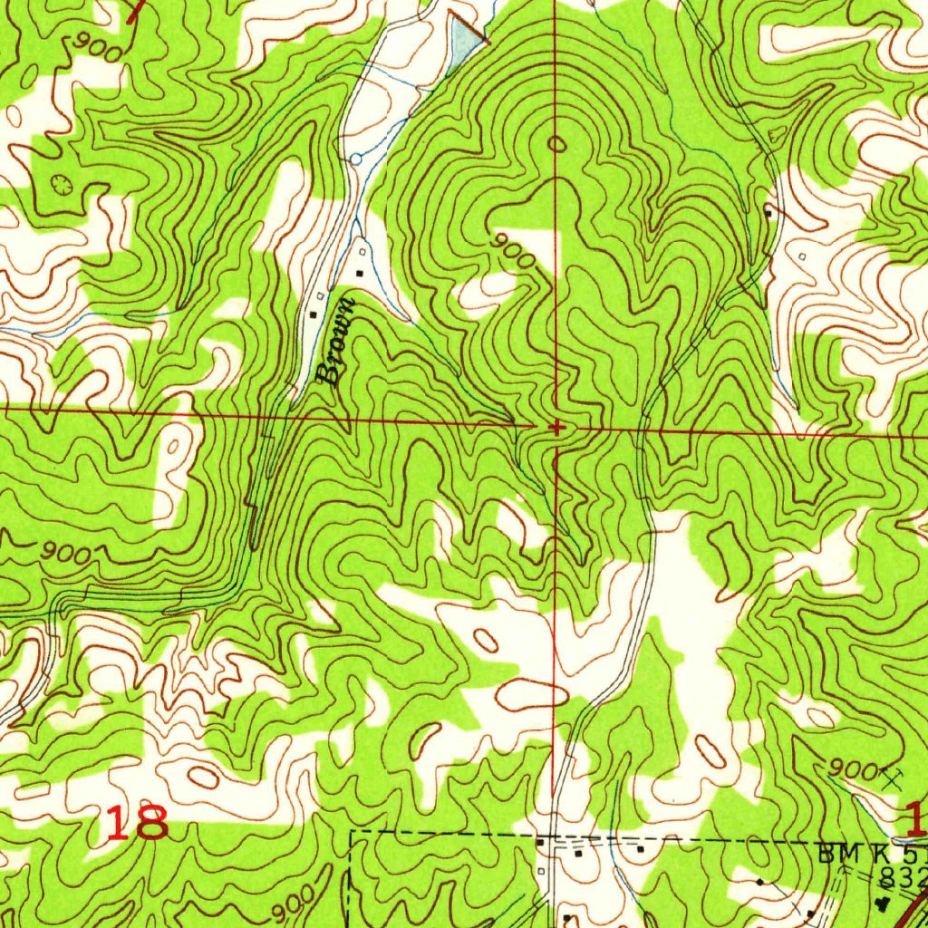 Russellville, AL (1957, 24000-Scale) Map by United States Geological ...