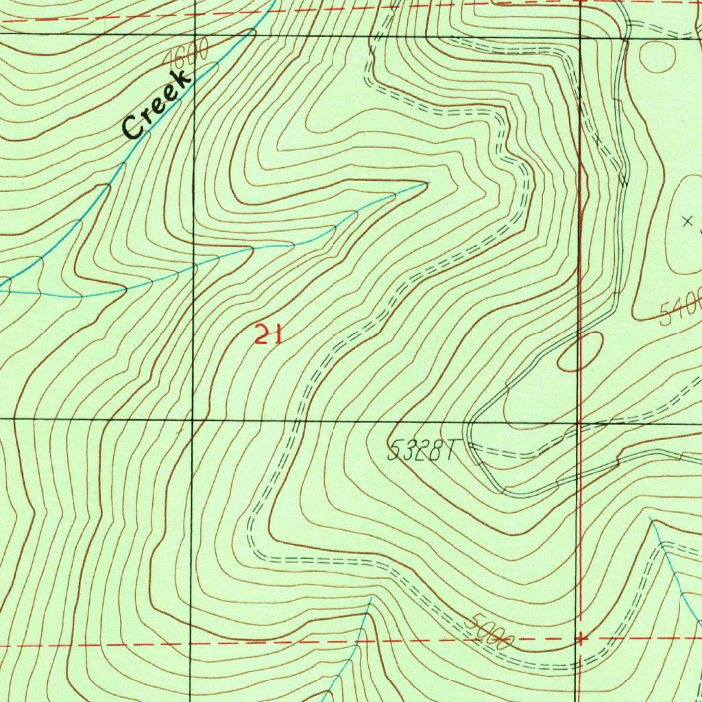 Rustler Peak, OR (1985, 24000-Scale) Map by United States Geological ...