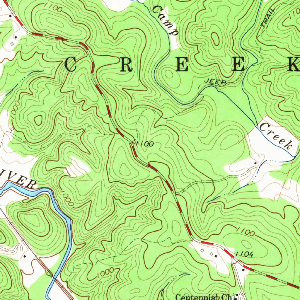 Rutherfordton North, NC (1966, 24000-Scale) Map by United States ...