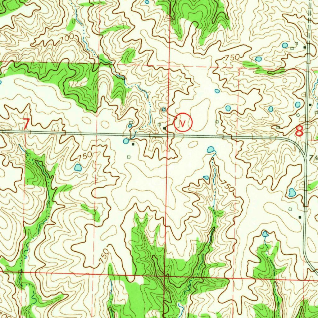 Rutledge, MO (1965, 24000-Scale) Map by United States Geological Survey ...
