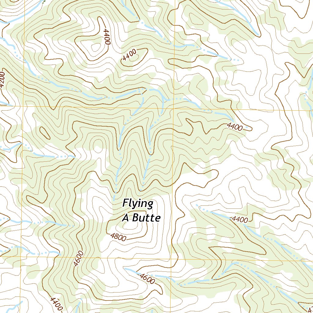 Ryan Butte, MT (2020, 24000-Scale) Map by United States Geological ...