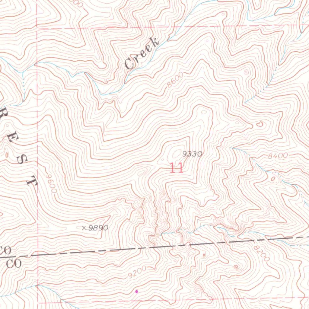 Rye, CO (1975, 24000-Scale) Map by United States Geological Survey ...