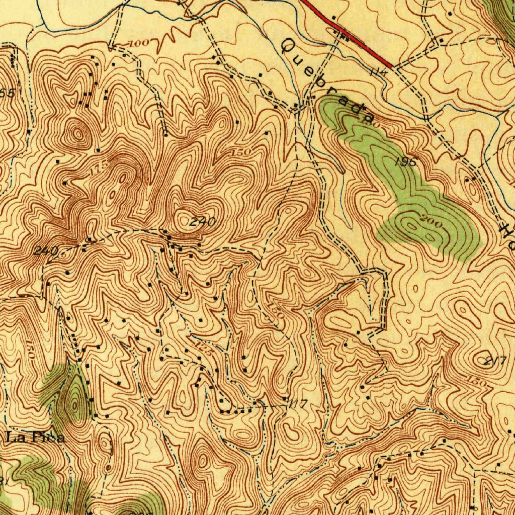 Sabana Grande, PR (1941, 30000-Scale) Map by United States Geological ...