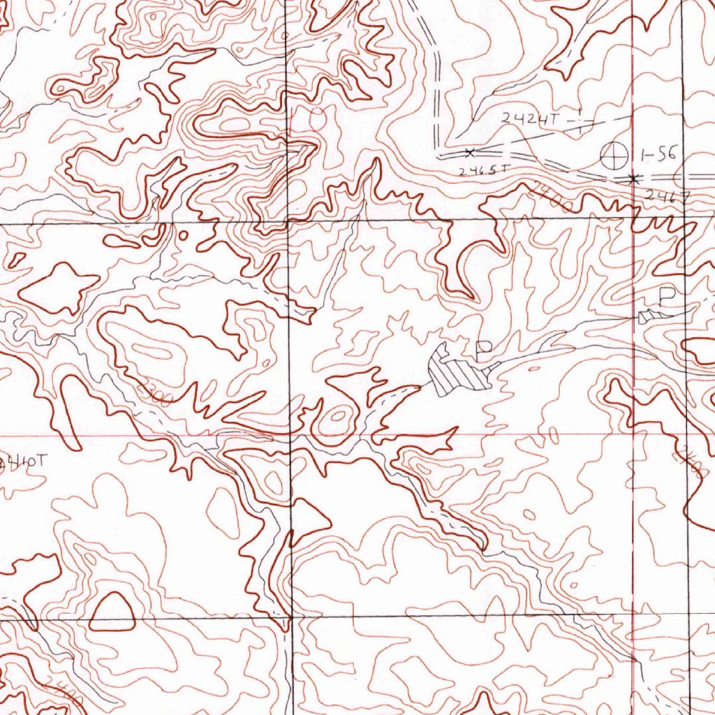 Sadie Coulee, MT (1983, 24000-Scale) Map by United States Geological ...