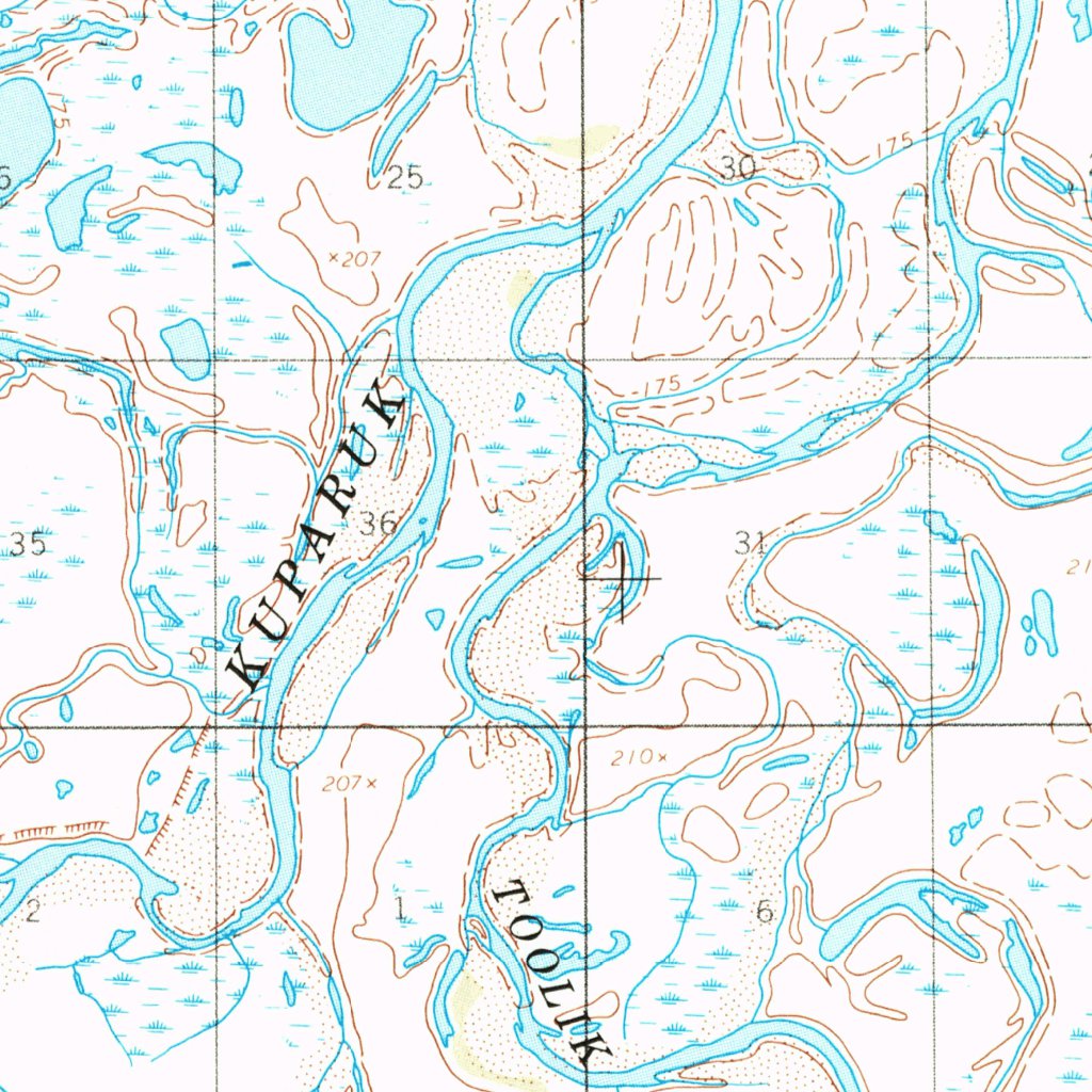 Sagavanirktok D-5, AK (1955, 63360-Scale) Map by United States ...