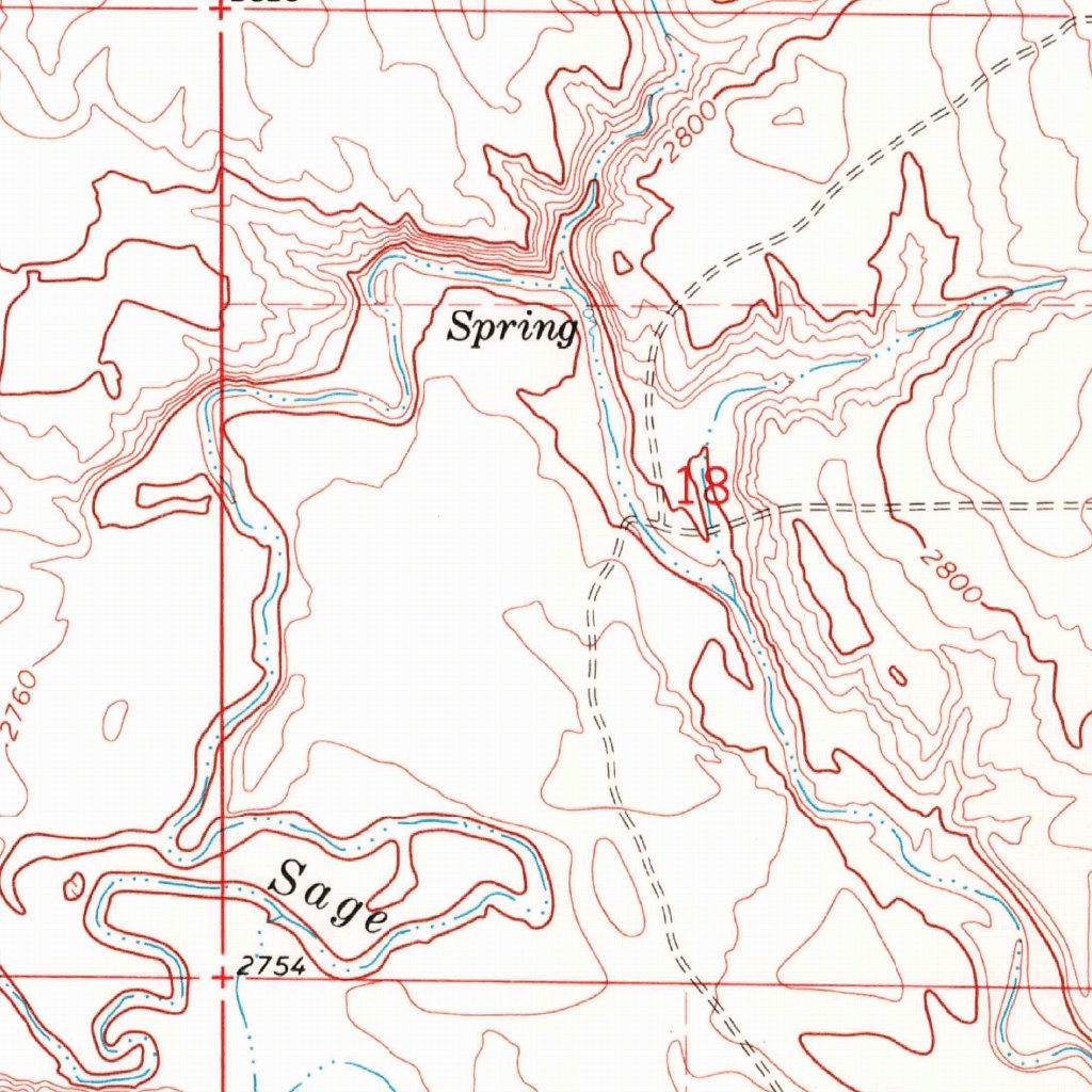 Sage Lake, MT (1969, 24000-Scale) Map by United States Geological ...