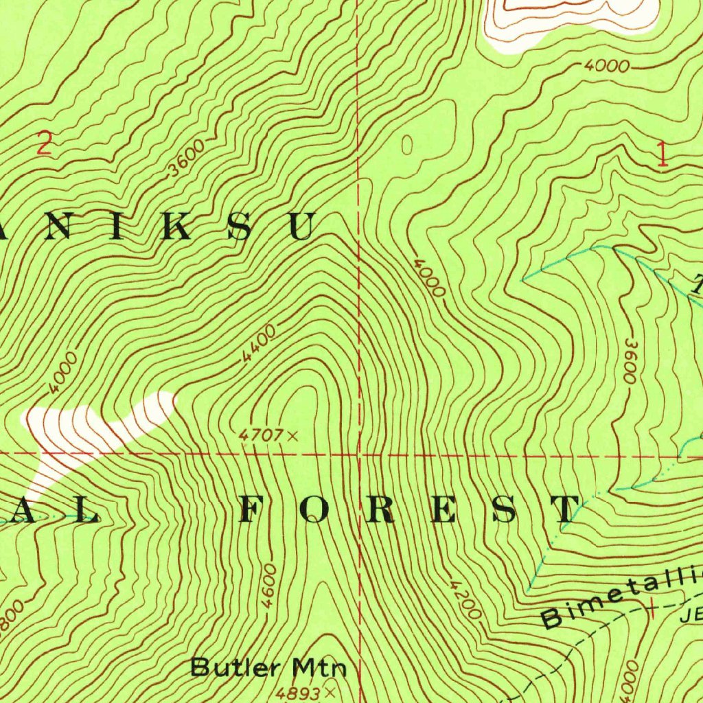 Sagle, ID (1968, 24000-Scale) Map by United States Geological Survey ...