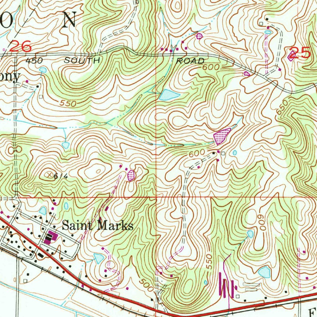 Saint Anthony, IN (1969, 24000-Scale) Map by United States Geological ...
