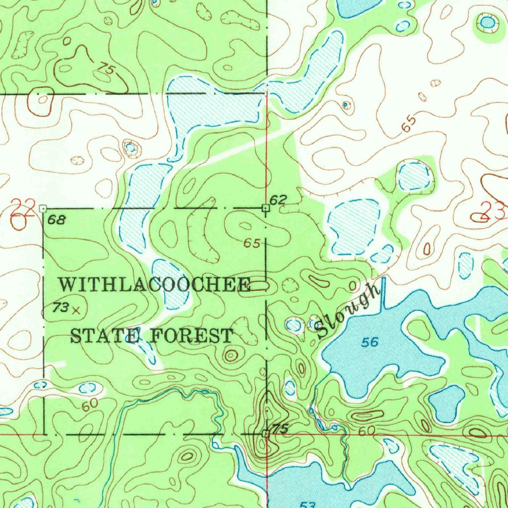 Saint Catherine, FL (1958, 24000-Scale) Map by United States Geological ...